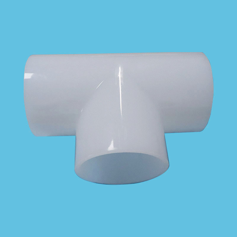 Socket Sanitary 3 Way Pipe Connector Plastic PVDF Tee - SHANGHAI ...