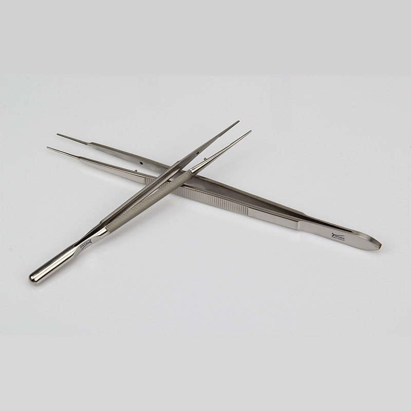 Titanium Ophthalmic Surgical Forceps Cross Action Hybrid Combo Akahoshi ...