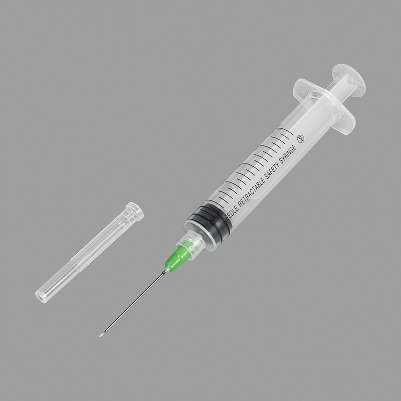 FDA approved Auto-Retractable Safety syringe with retractable needle ...
