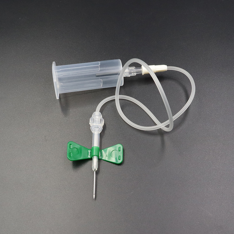 Safety lock blood collection needle